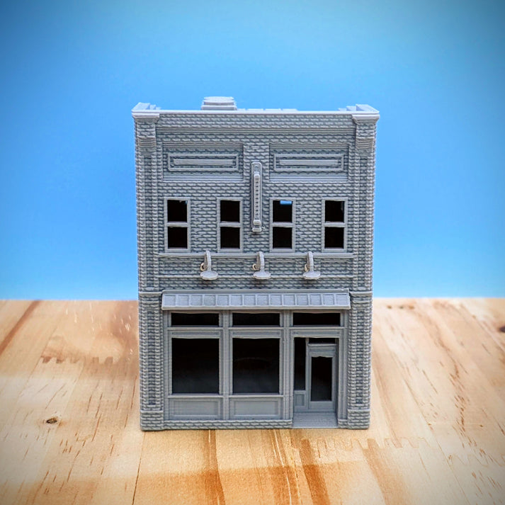 Statesville NC Cafe Main Street Scale Model – HD Custom Design